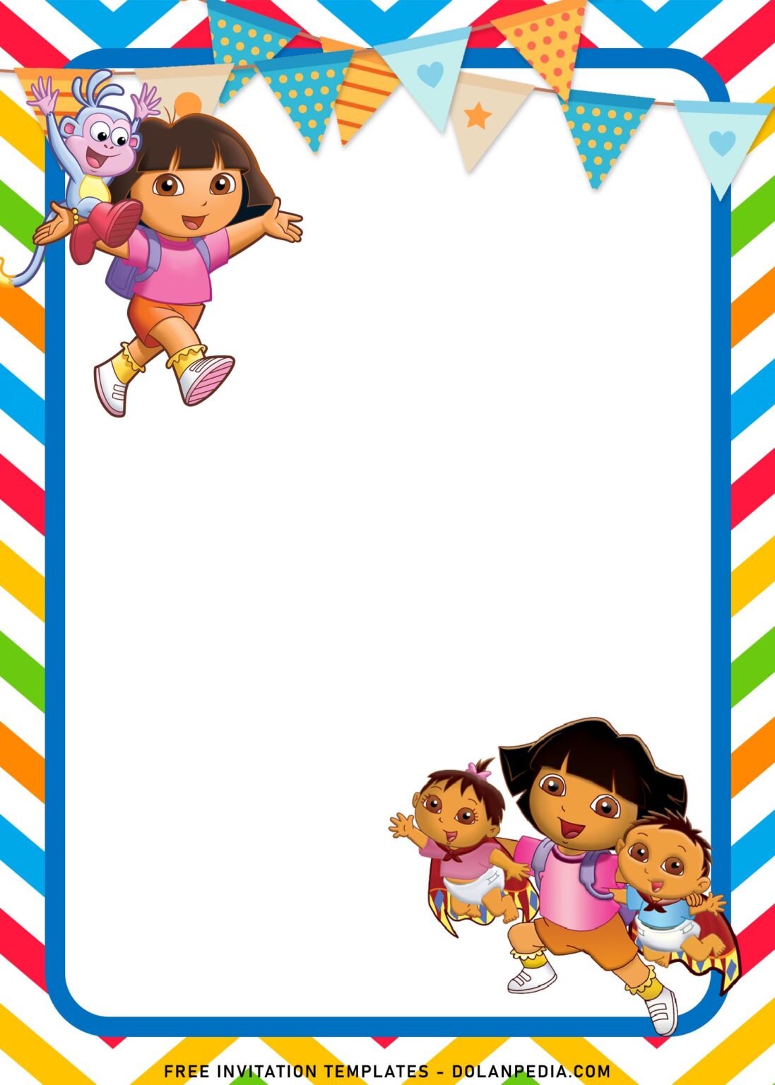 8+ Dora The Explorer Birthday Invitation Templates For Your Kid’s Birthday