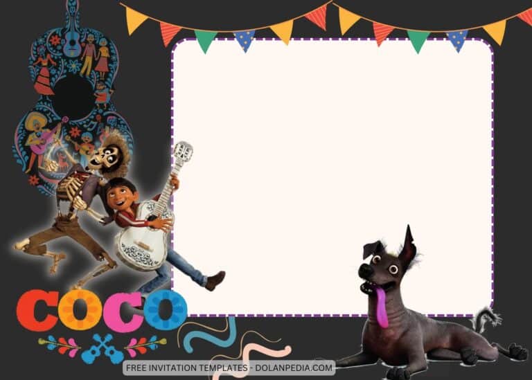 10+ Coco Birthday Invitation Templates - Dolanpedia