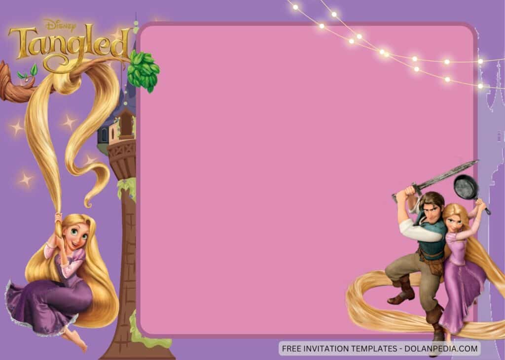 11+ Tangled Birthday Invitation Templates