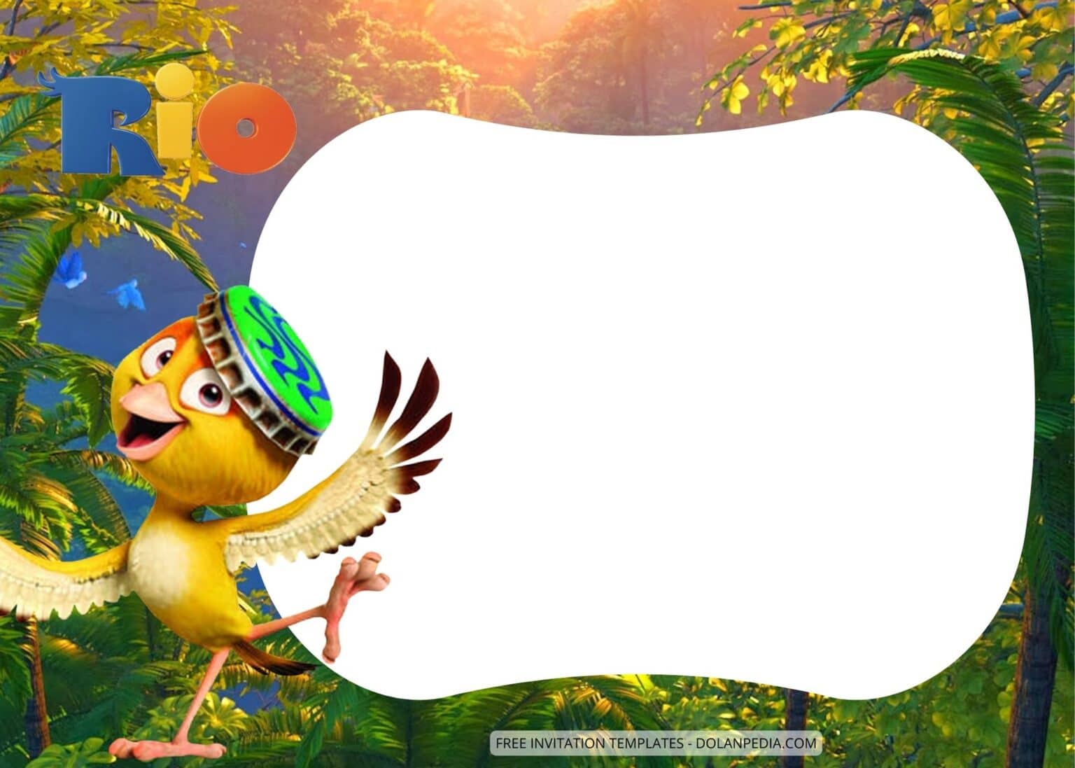 9+ Rio Movie Birthday Invitation Templates