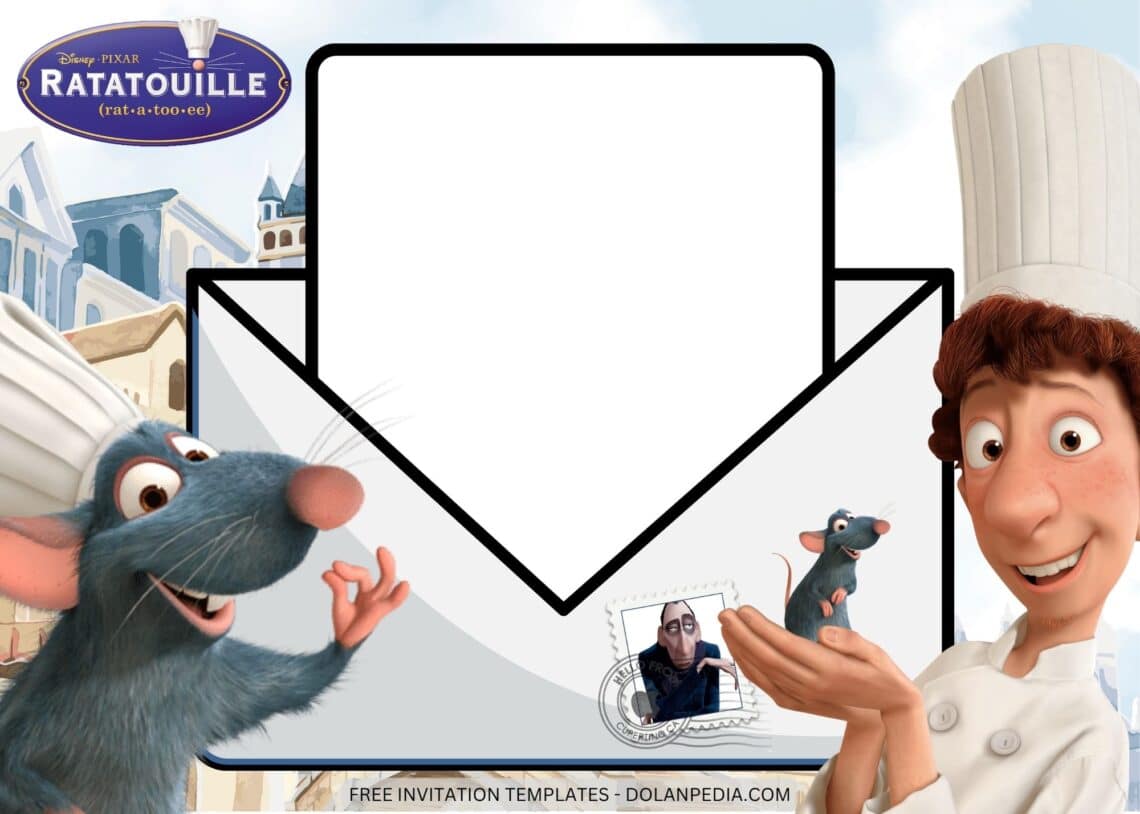 10+ Ratatouille Birthday Invitation Templates