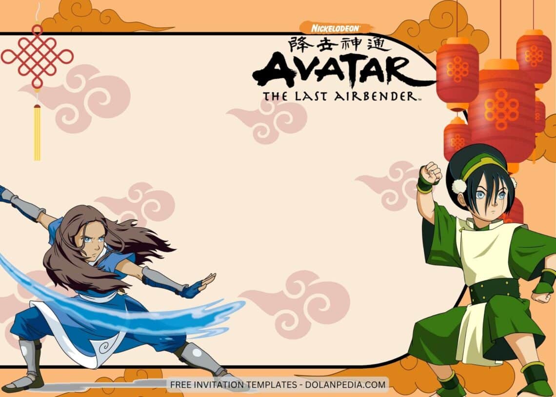 8+ Avatar The Last Airbender Birthday Invitation Templates