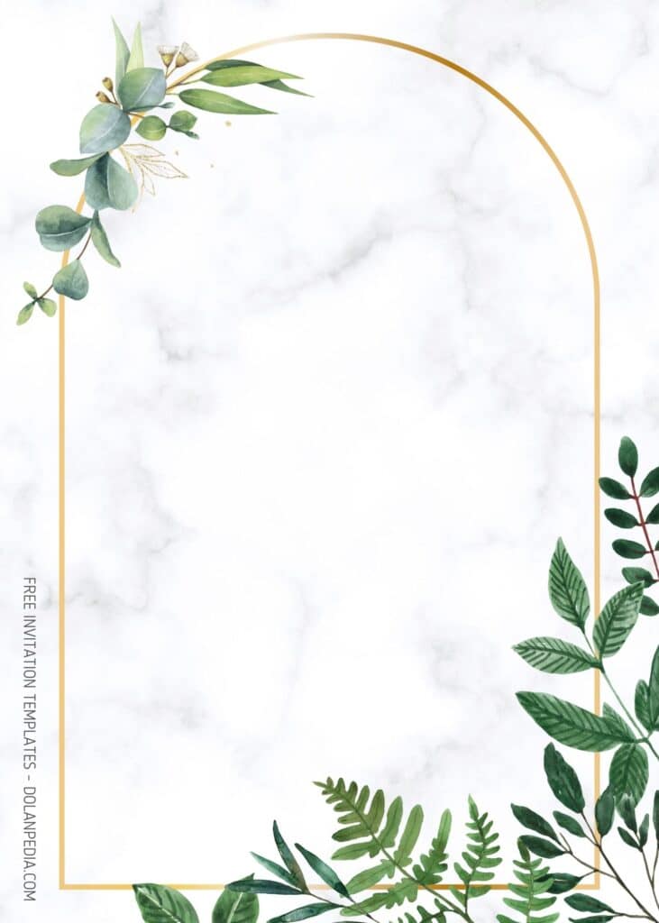 9+ Botanical Greenery Engagement Invitation Templates