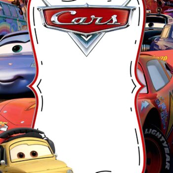 FREE Cars Birthday Invitation Templates