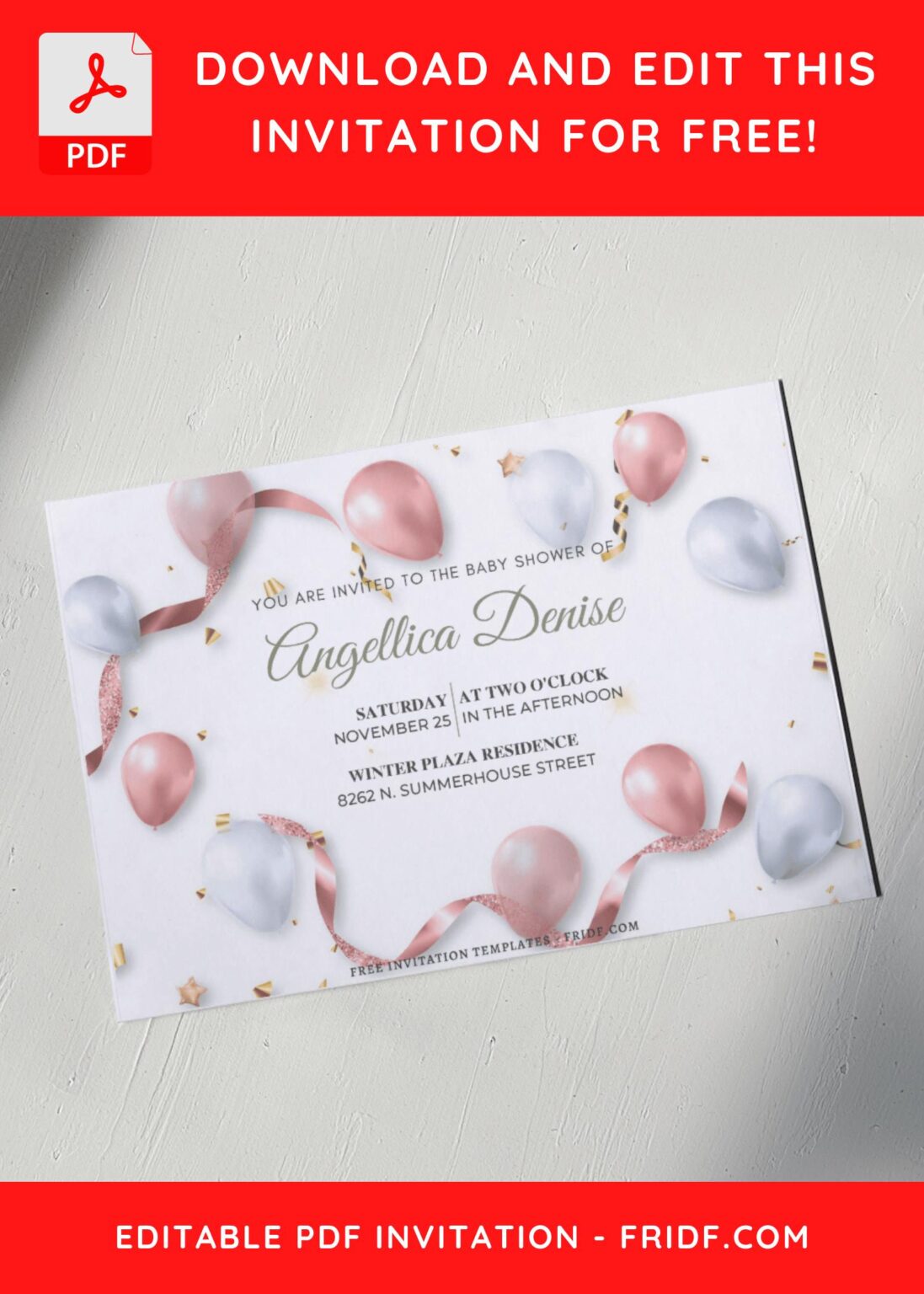 (Free Editable PDF) Spectacular Birthday Party Invitation Templates