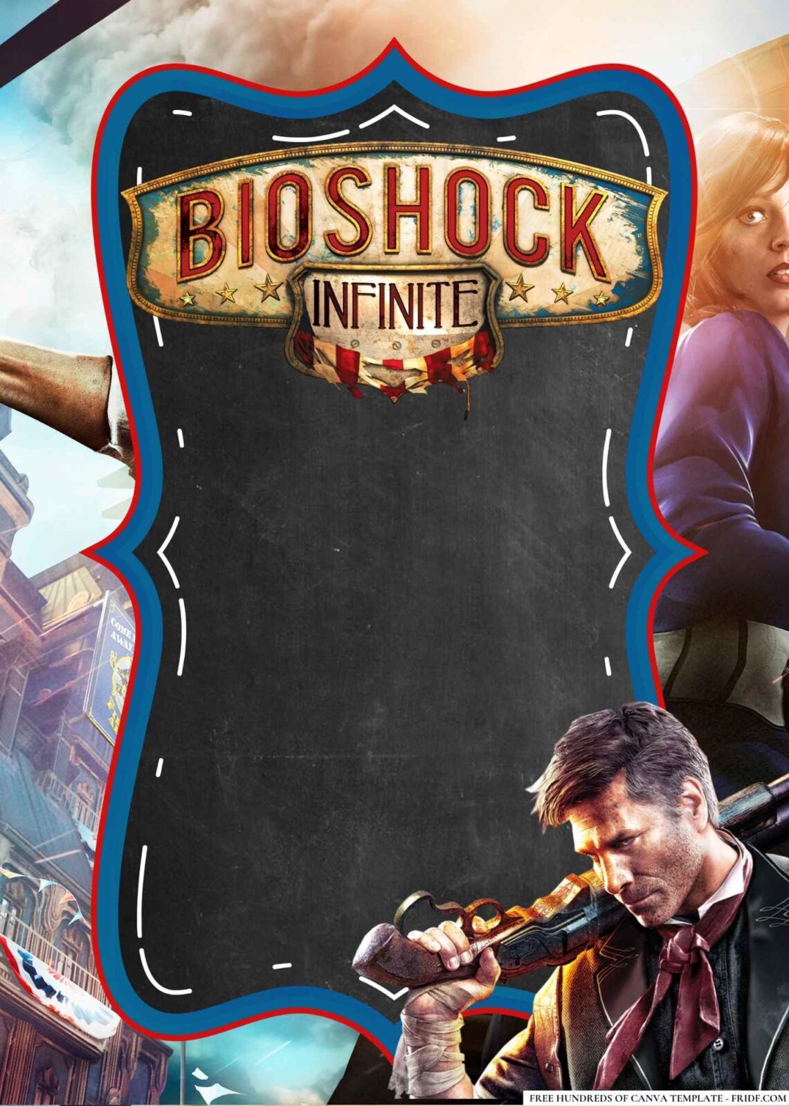 16+ BioShock Infinite Birthday Invitation Templates