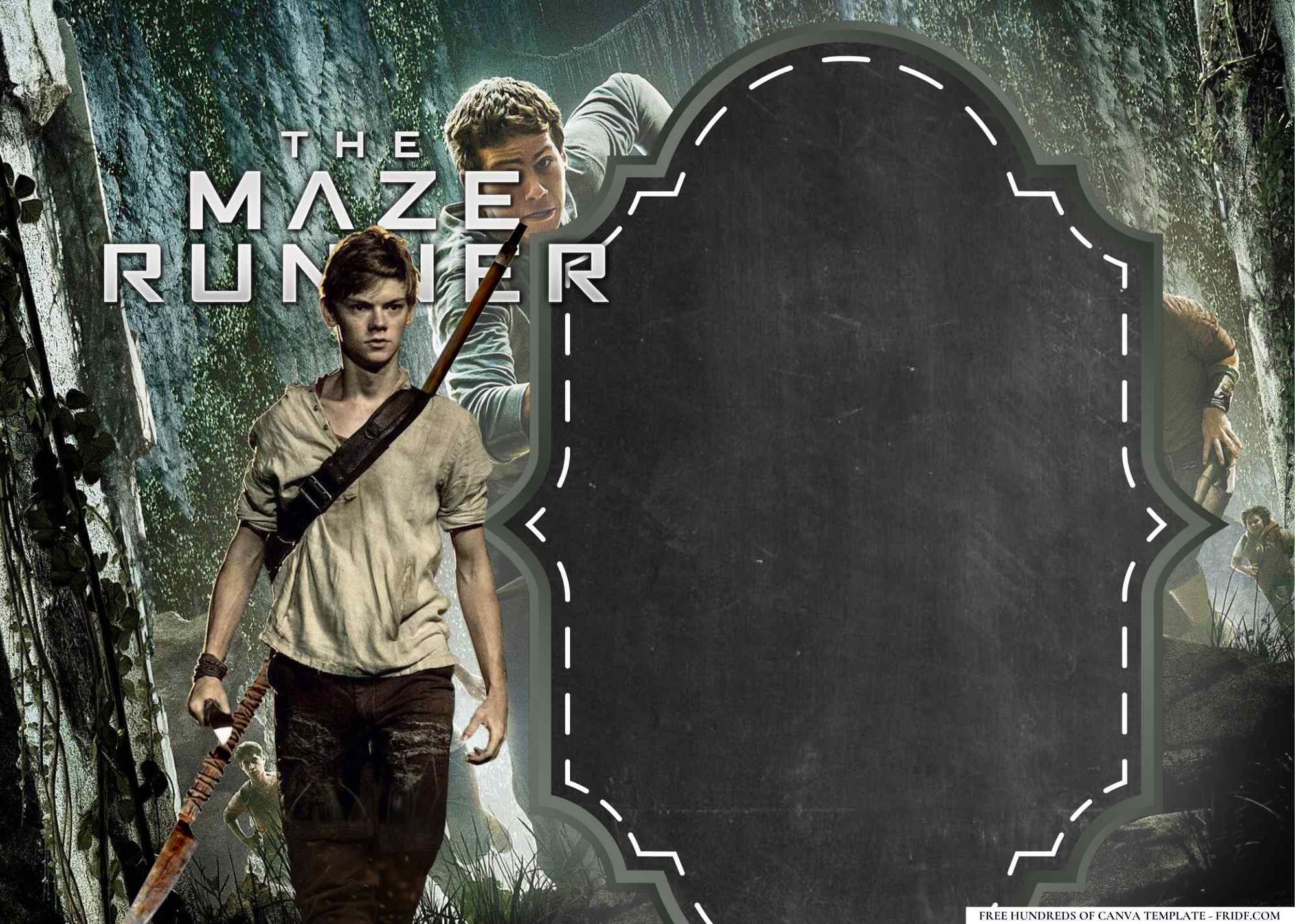 14+ Maze Runner Birthday Invitation Templates - fridf. free pdf invitations