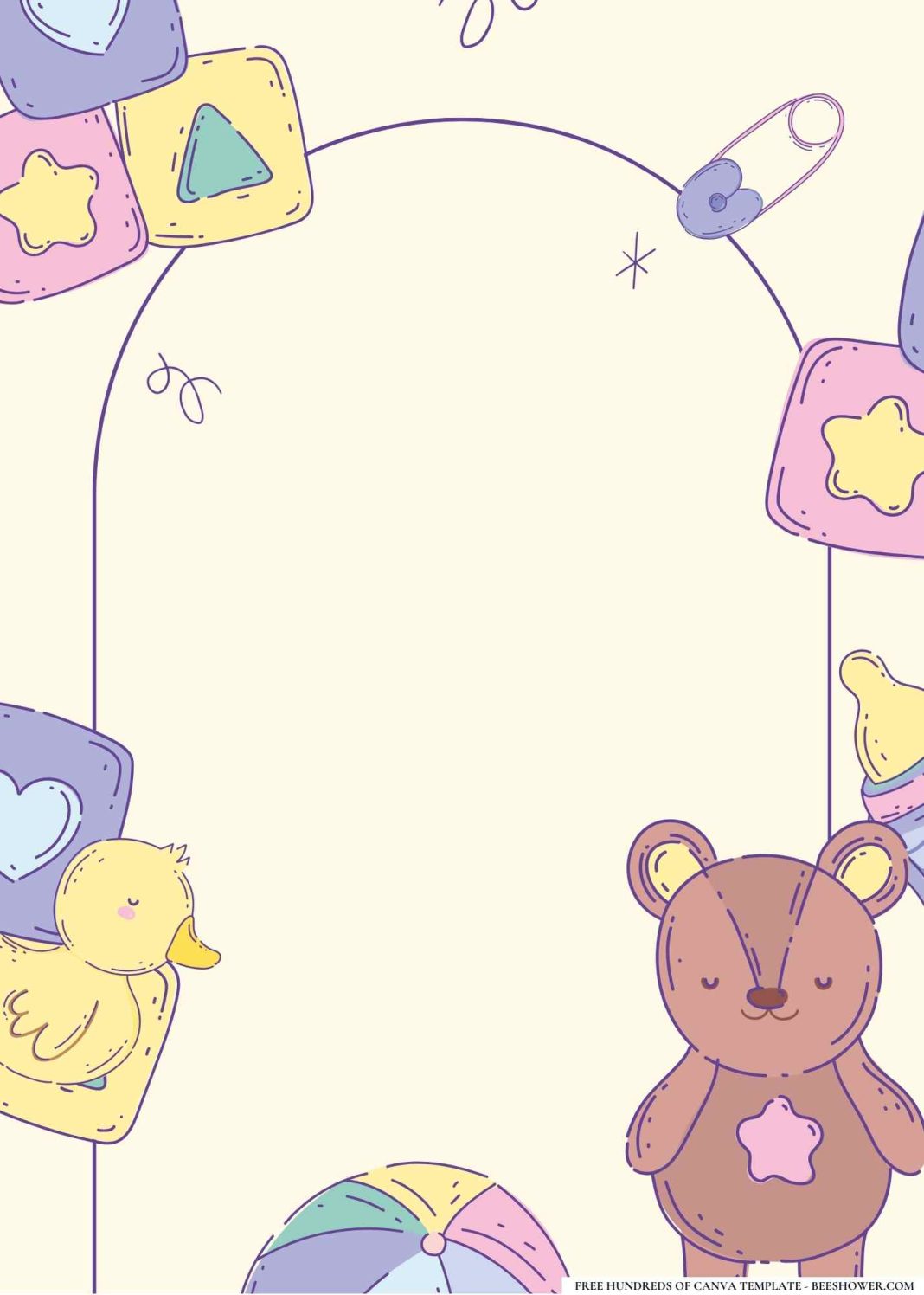 14+ Baby Blocks Baby Shower Invitation Templates