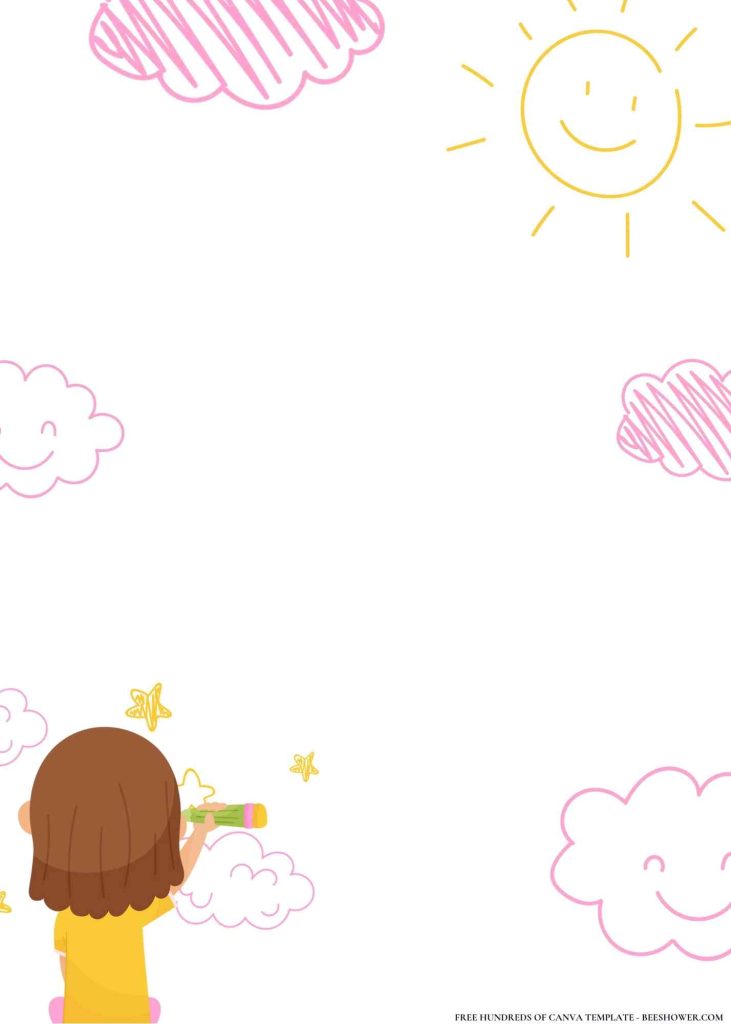 22+ Drawing Kids Baby Shower Invitation Templates - Beeshower