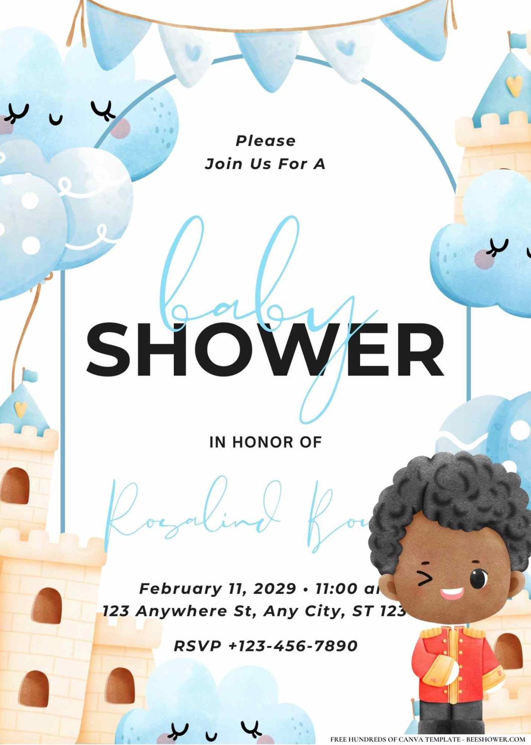 16+ Prince Castle Baby Shower Invitation Templates - Beeshower
