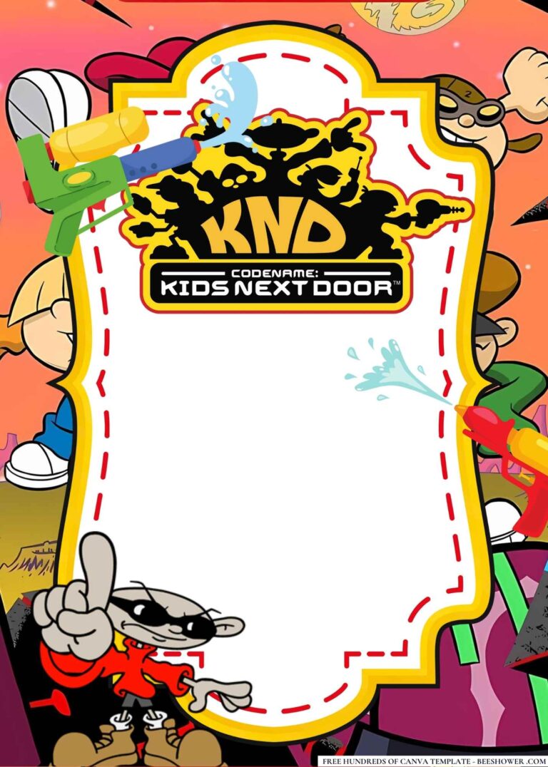 FREE Editable Codename Birthday Invitations