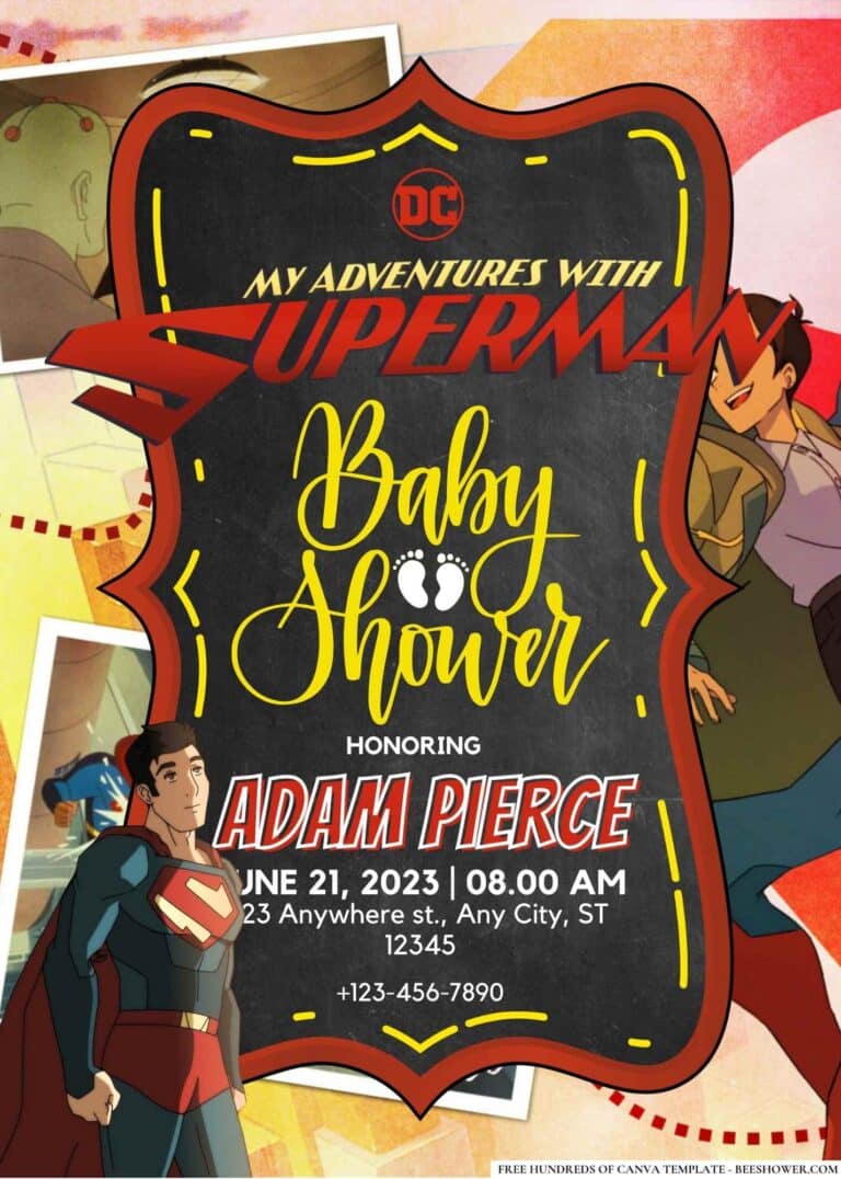 Superman Baby Shower Party Planner