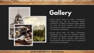 (Free Canva Template) Museum Gallery PPT Slides Templates