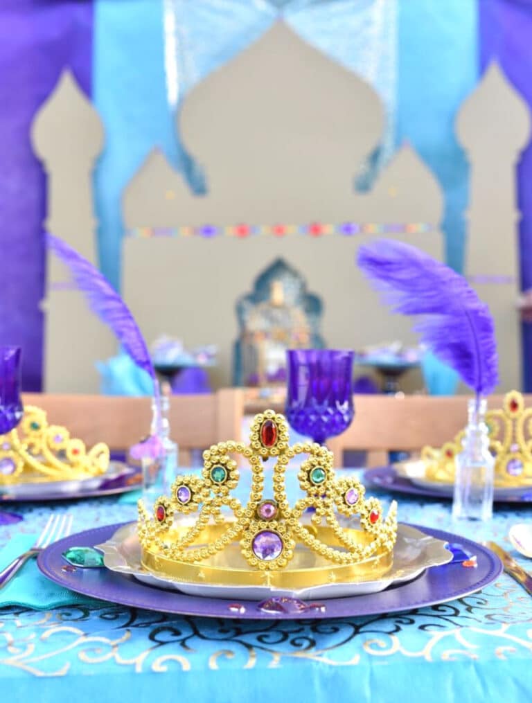 FREE Editable Aladdin Birthday Invitation