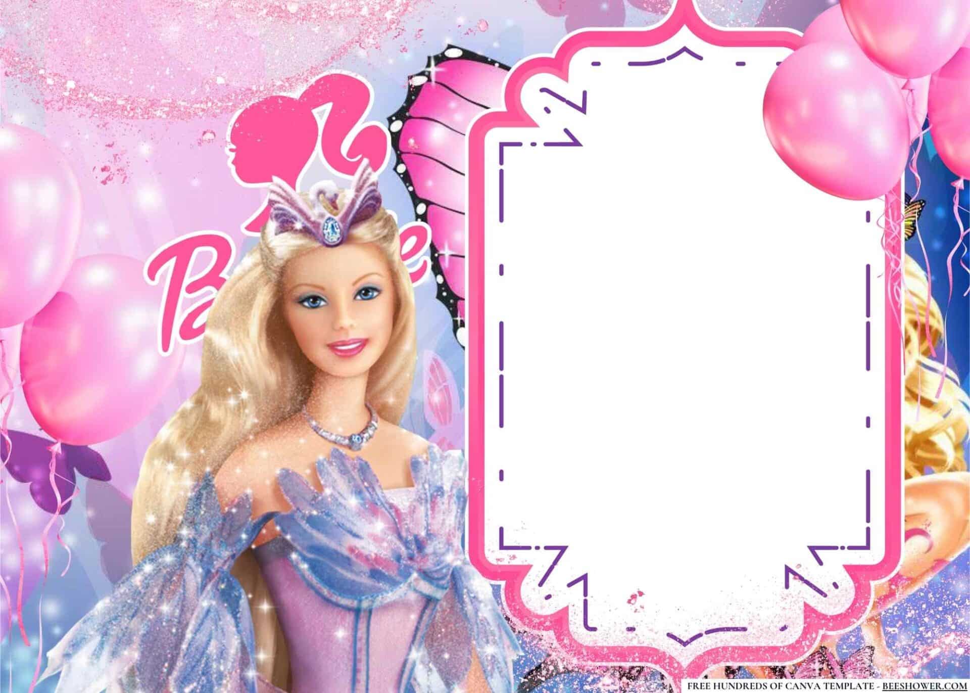 Updating 16+ Barbie Birthday Invitations for Barbie Girl - Beeshower