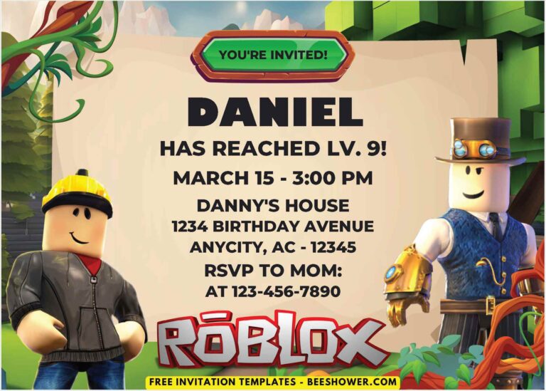 Roblox Baby Shower Party Planner