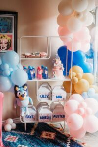 Bluey Birthday: FREE Template Planner & Canva Invitations - Beeshower
