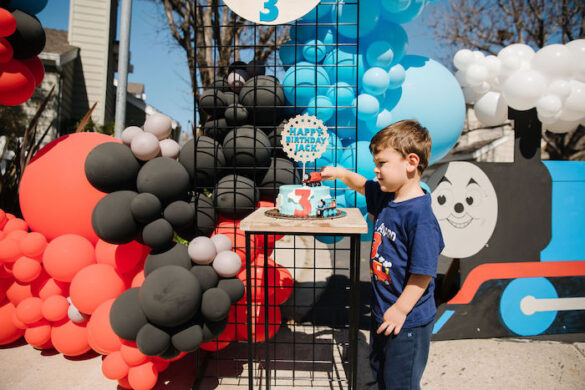 Thomas the Train Birthday: FREE Template Planner & Canva Invitations