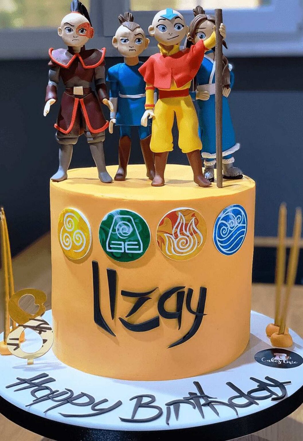 (Free Canva Template) Fire Nation Avatar Birthday Party Kits